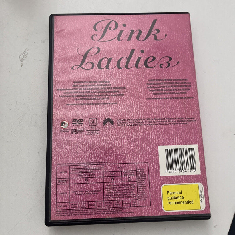 Grease / Grease 2 (DVD, 1982, 2-Disc) John Travolta, Michelle Pfeiffer ...