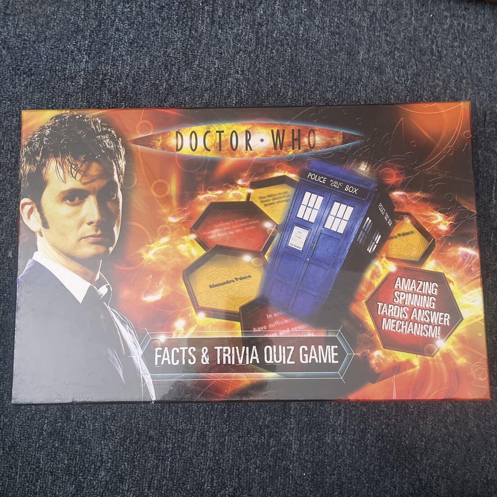 *New Sealed* Doctor Who Facts & Trivia Quiz Game 2004 – Retro Unit