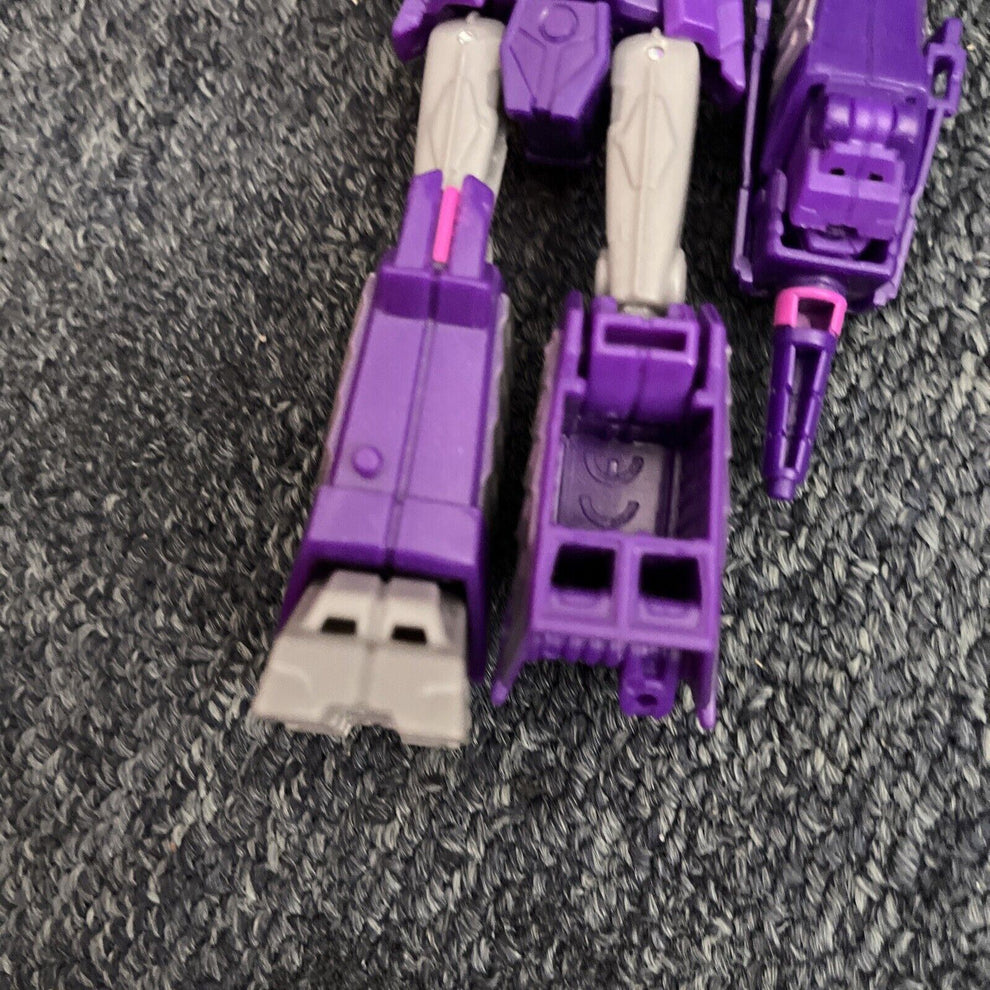 Transformers: Cyberverse - Shockwave 5” Action Figure *one foot missin ...