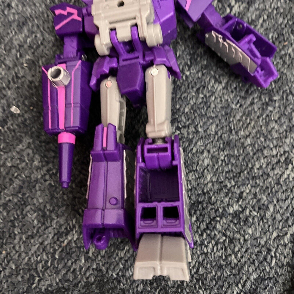 Transformers: Cyberverse - Shockwave 5” Action Figure *one foot missin ...