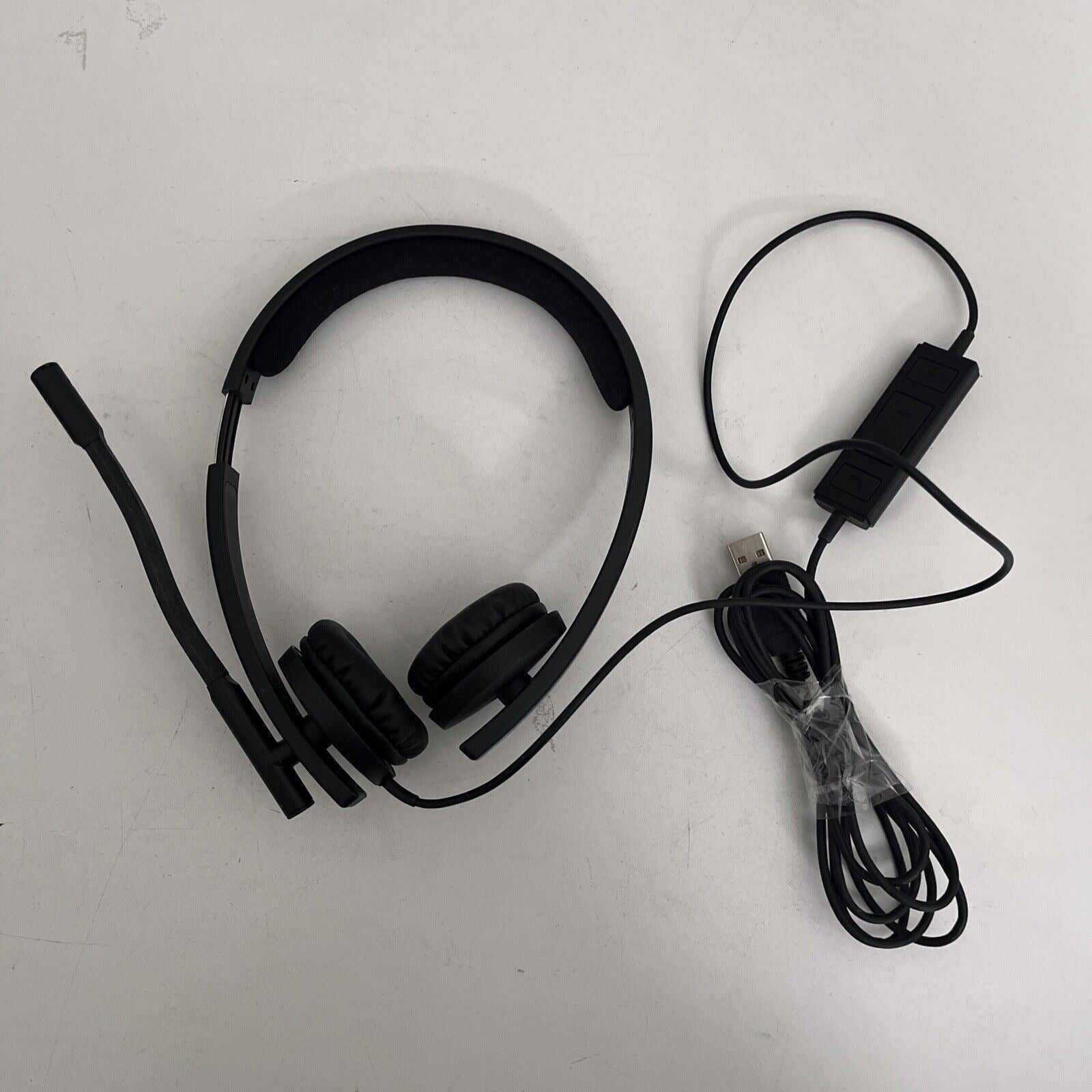 Logitech H570E Headset with Noise Cancelling Microphone USB Model A-00 ...