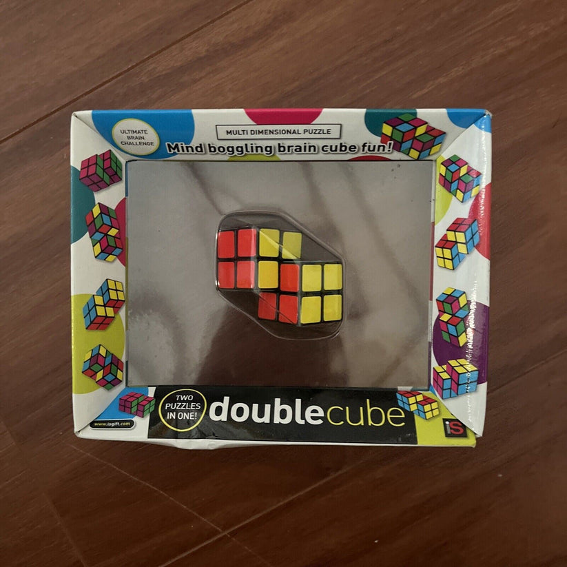Double Cube - Two Puzzles in One! Multidimensional Puzzle – Retro Unit