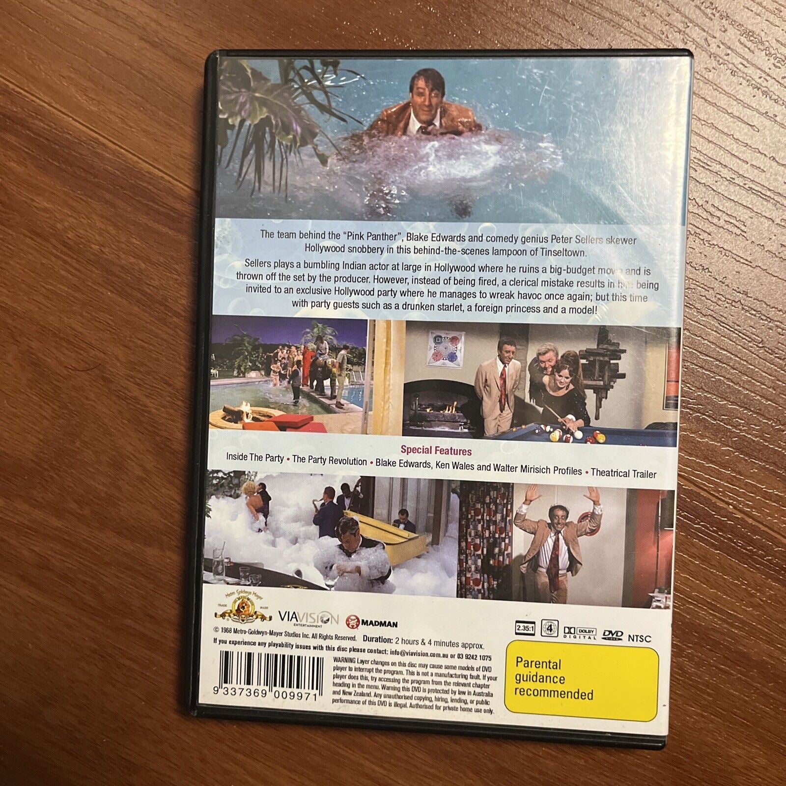 The Party - Digitally Remastered (DVD, 1968) Peter Sellers, NEW Region ...