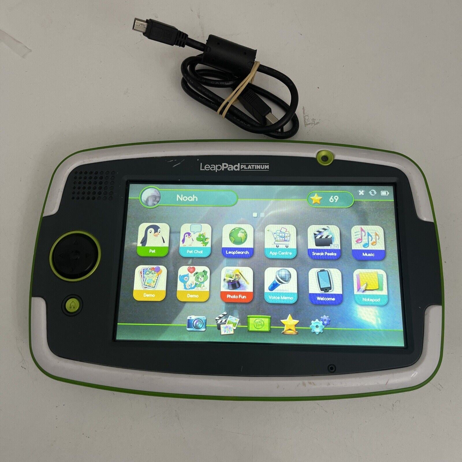LeapPad Platinum Tablet Model 31565 – Retro Unit