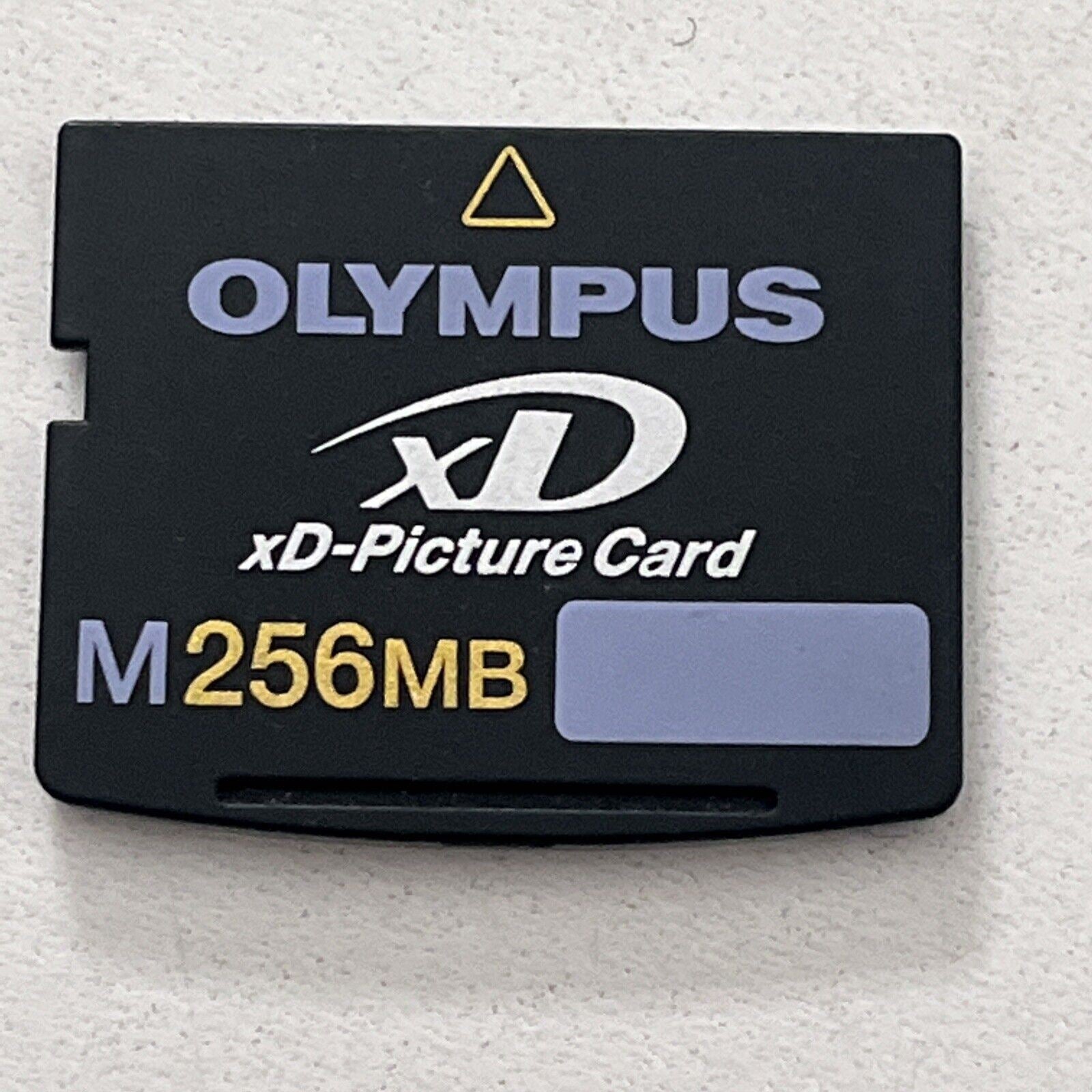 Olympus 256MB xD-Picture memory Card XD Olympus & FujiFilm Old Cameras ...