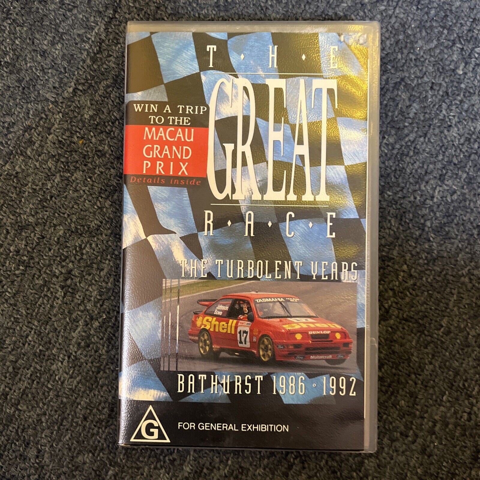 The Great Race - The Turbulent Years Bathurst 1986-1992 (VHS, 1993) PA ...
