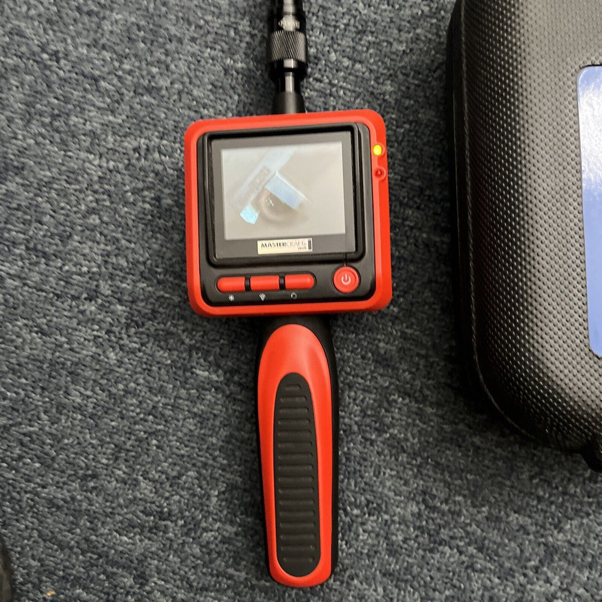 MasterCraft 9mm Inspection Water Proof Camera 1m Flexible Extension Ca ...