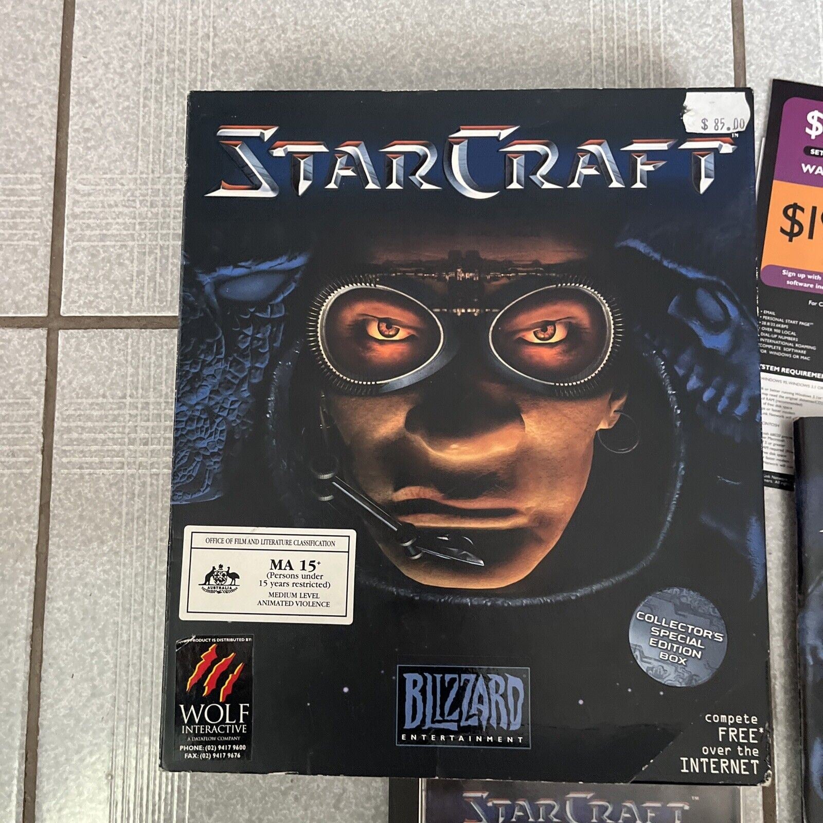 Starcraft - Collector's Special Edition Box PC CDROM 1997 – Retro Unit
