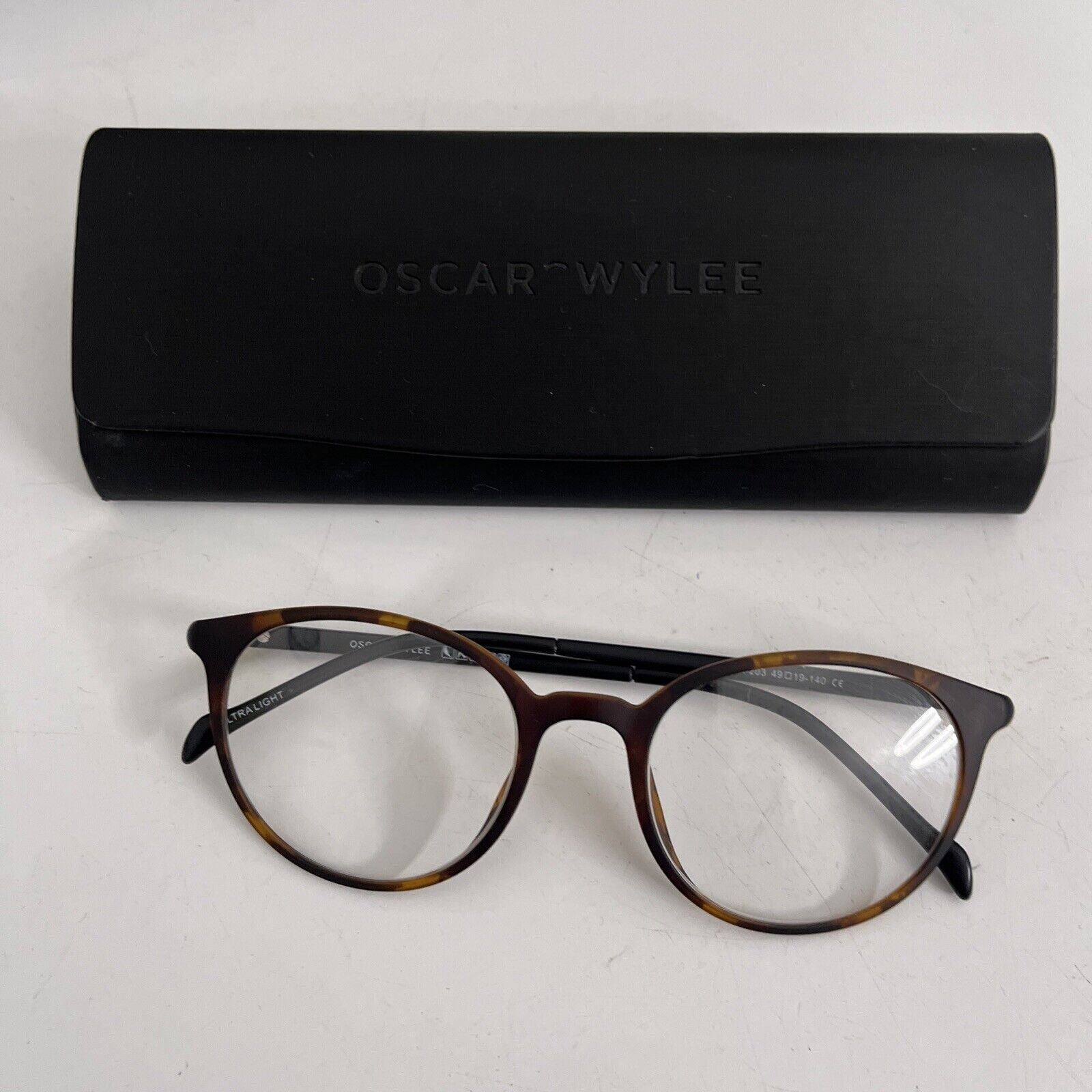 Oscar Wylee Eyeglasses Brown LOLA-203 49/19-140 With Case – Retro Unit