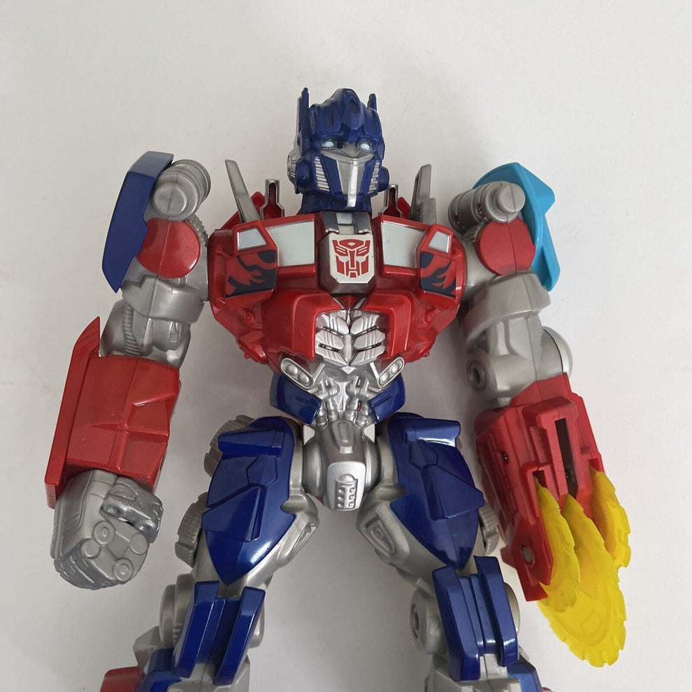 Transformers Talking Optimus Prime 11" Action Figure Hasbro SA Tomy #3 ...