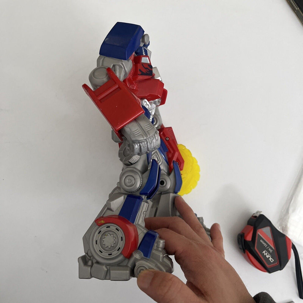 Transformers Talking Optimus Prime 11" Action Figure Hasbro SA Tomy #3 ...