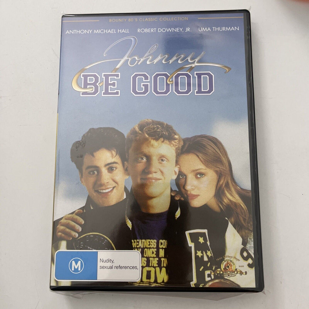 Johnny Be Good (DVD, 1988) Robert Downey Jr., Uma Thurman NEW Region 4 – Retro Unit