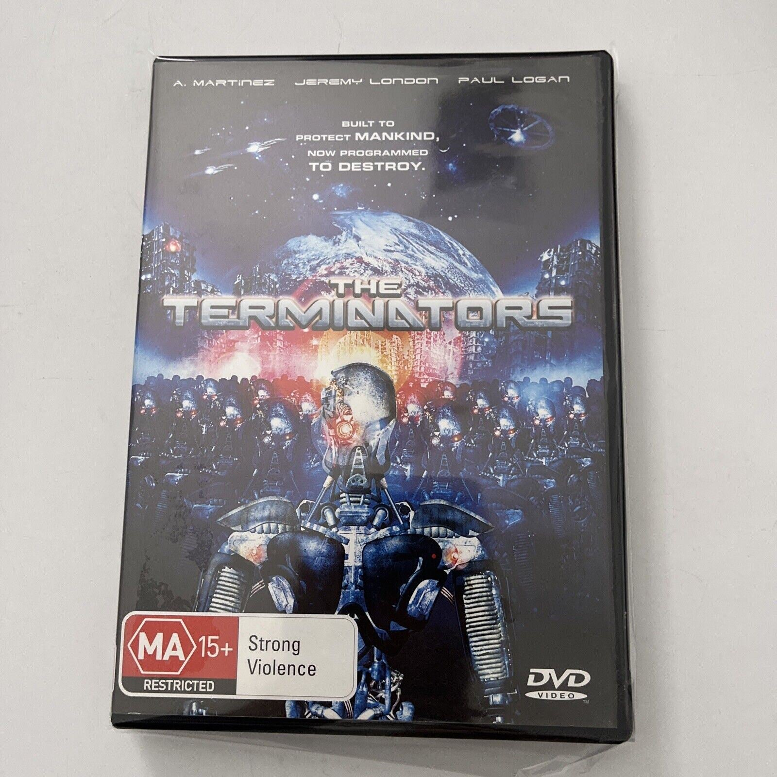 The Terminators (DVD, 2009) Jeremy London, Paul Logan, A. Martinez NEW ...