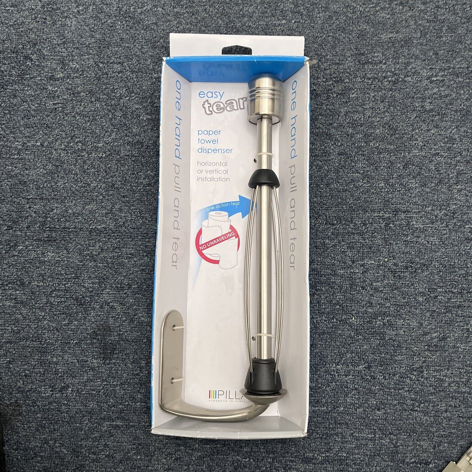 Easy Tear - Paper Towel Dispenser - One Hand Pull & Tear – Retro Unit