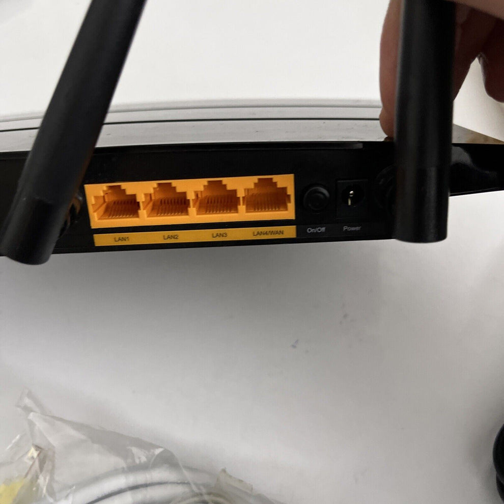 TP-LINK Archer VR400 AC1200 Wireless VDSL/ADSL Modem Router - Black ...