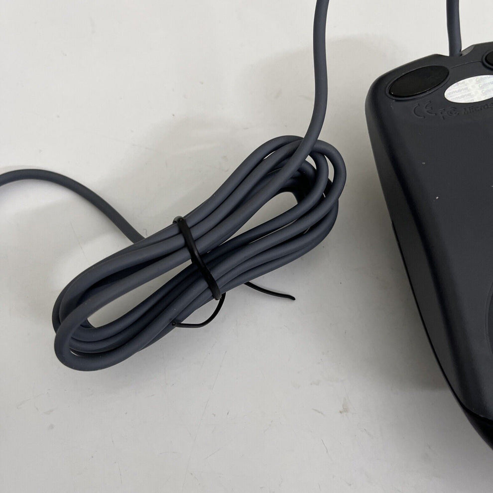 Microsoft Wheel Mouse Optical 1.1A USB & PS/2 Compatible Black – Retro Unit