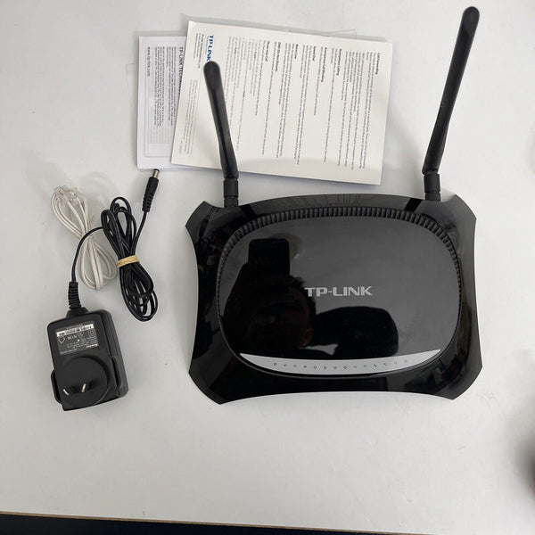 TP-Link 300Mbps Wireless N VoIP ADSL2+ NBN Compatible Modem Router TD ...