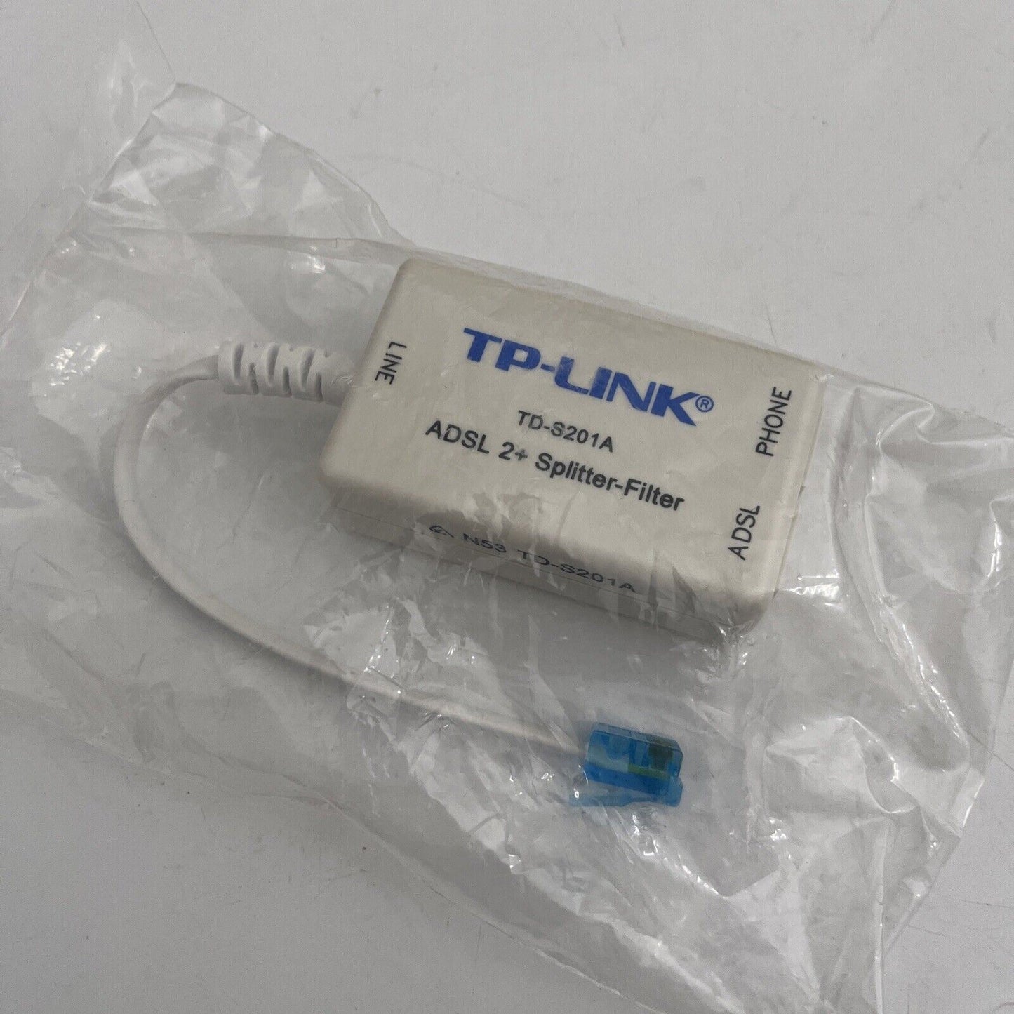 TP-LINK ADSL 2+ Splitter Filter TD-S201A New in Bag – Retro Unit