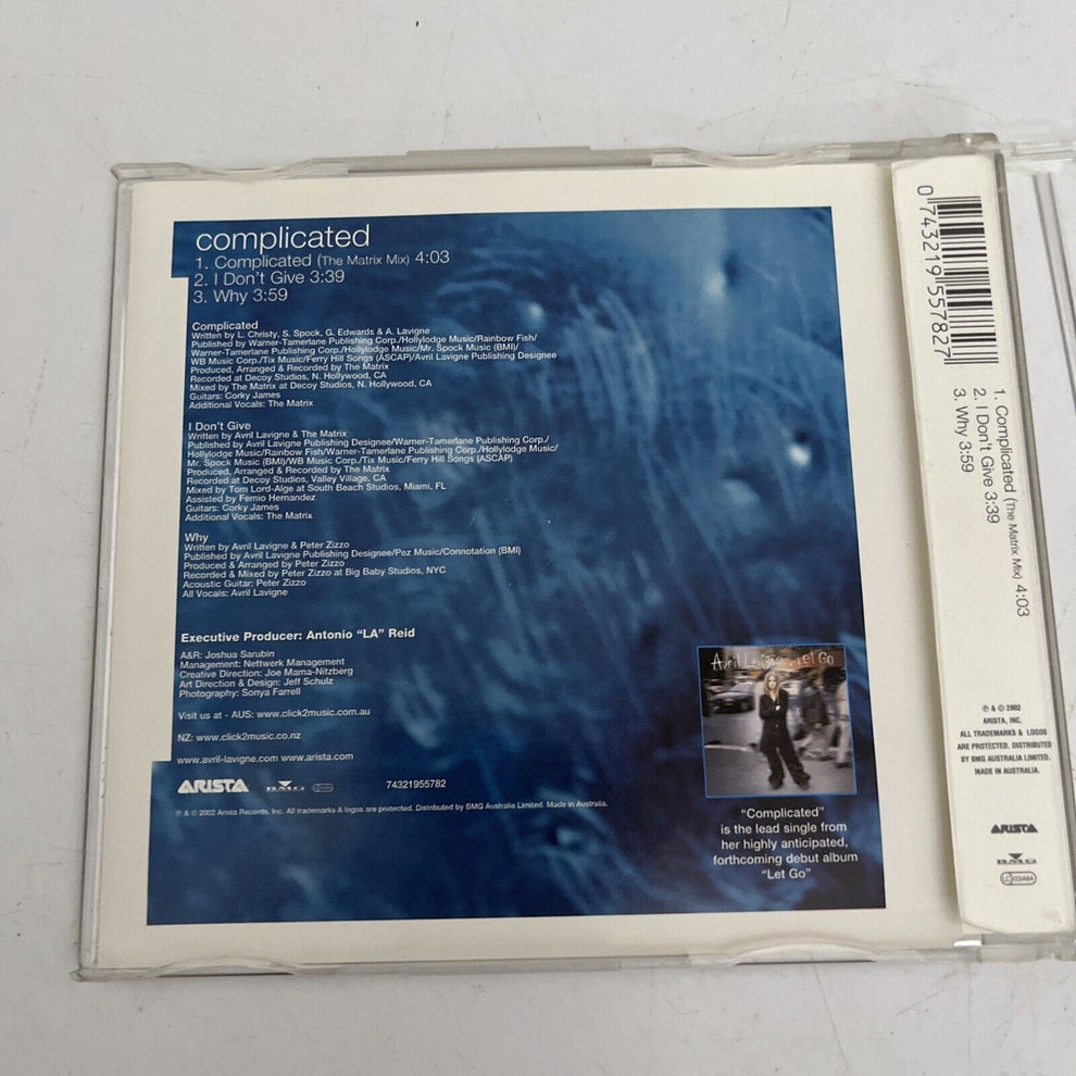 Avril Lavigne - Complicated (CD, 2002) – Retro Unit