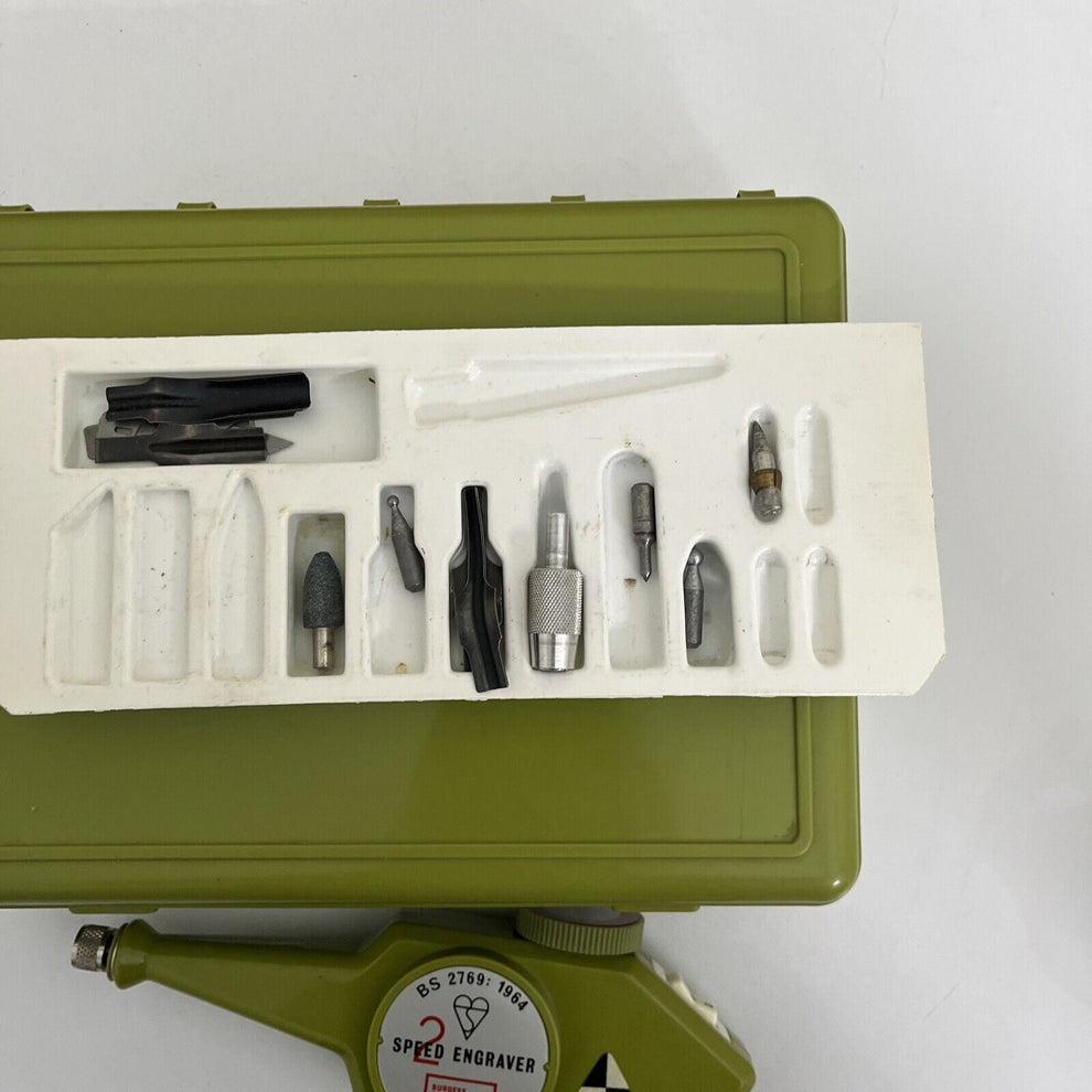 Burgess Powerline 2 Speed Engraver Model no.72 Made in England 1964 ...