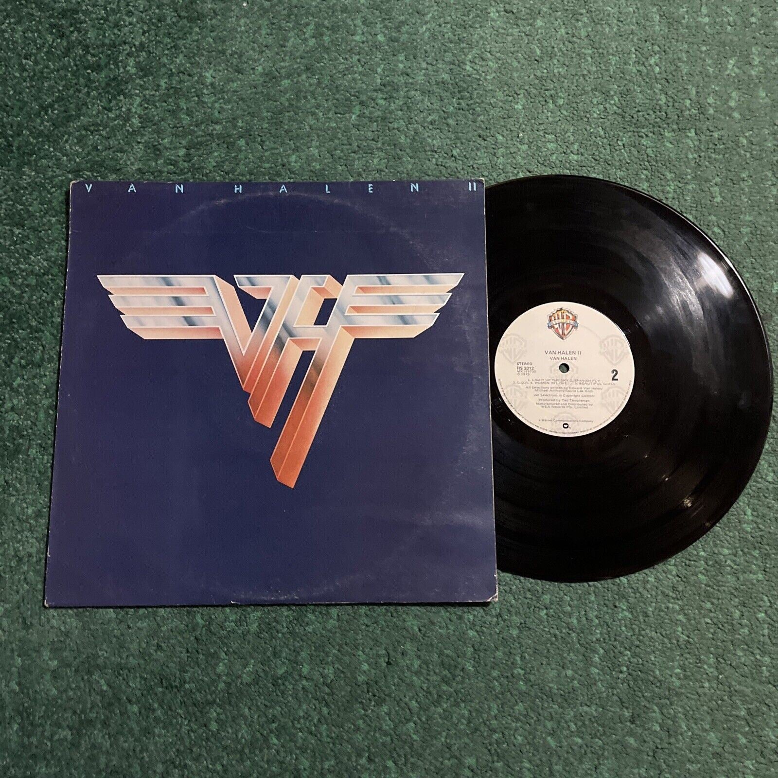 Van Halen - Van Halen II 2 (Vinyl, 1979) – Retro Unit