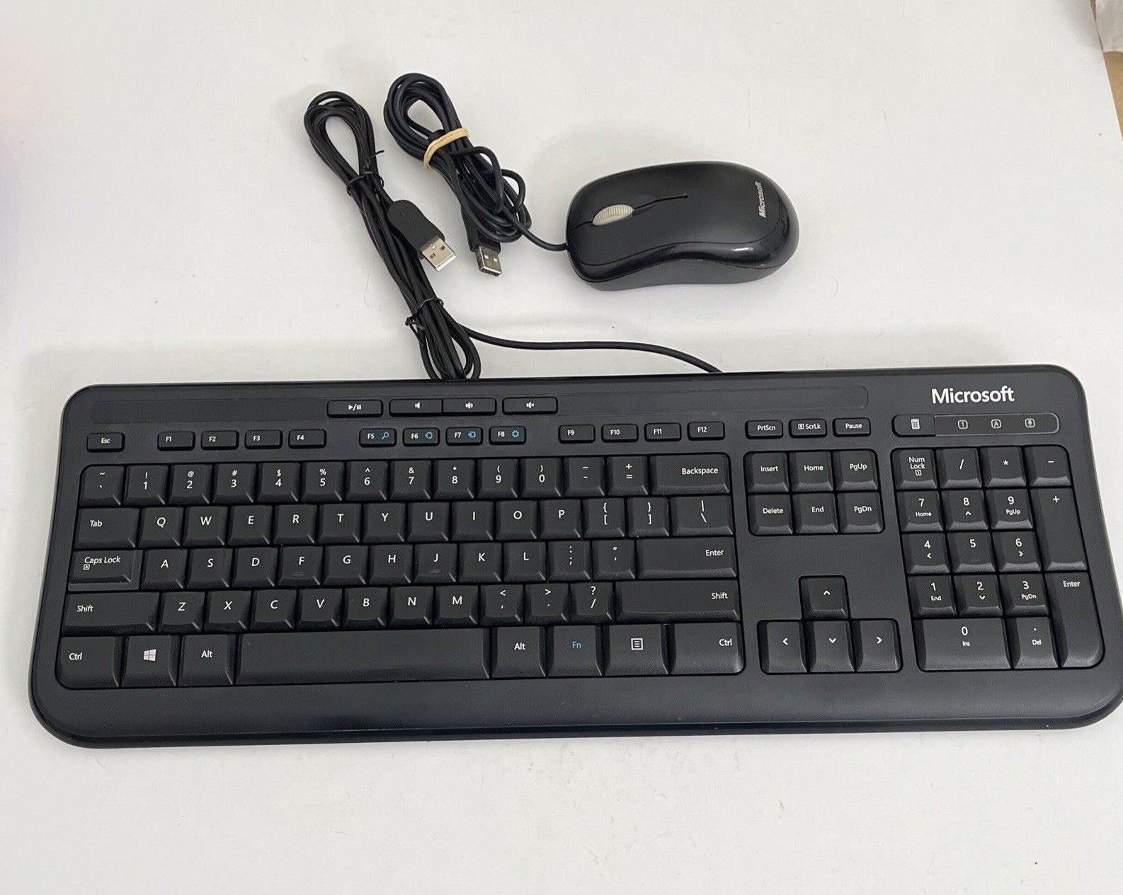 Microsoft Wired USB Keyboard 600 & Microsoft Optical Mouse USB v2.0 ...