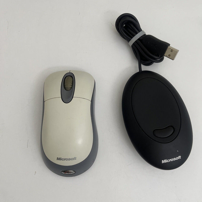 Microsoft Wireless Optical Mouse With Wireless Mouse Receiver USB ...