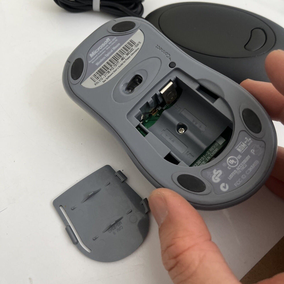 Microsoft Wireless Optical Mouse With Wireless Mouse Receiver USB ...