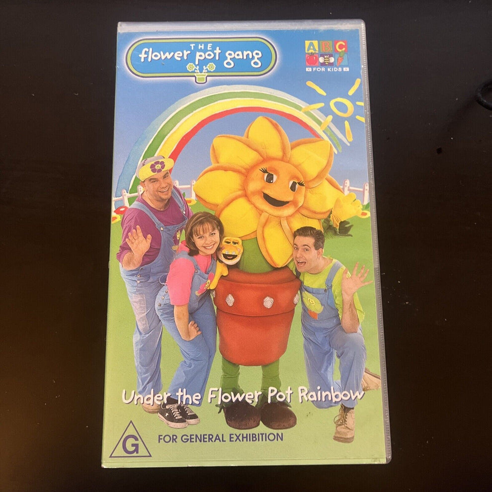 The Flower Pot Gang - Under The Flower Pot Rainbow (VHS, 2000) PAL ...