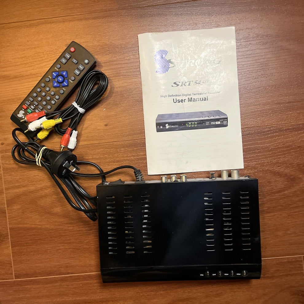 Strong High Definition Terrestrial Receiver SRT5430 With Remote – Retro ...