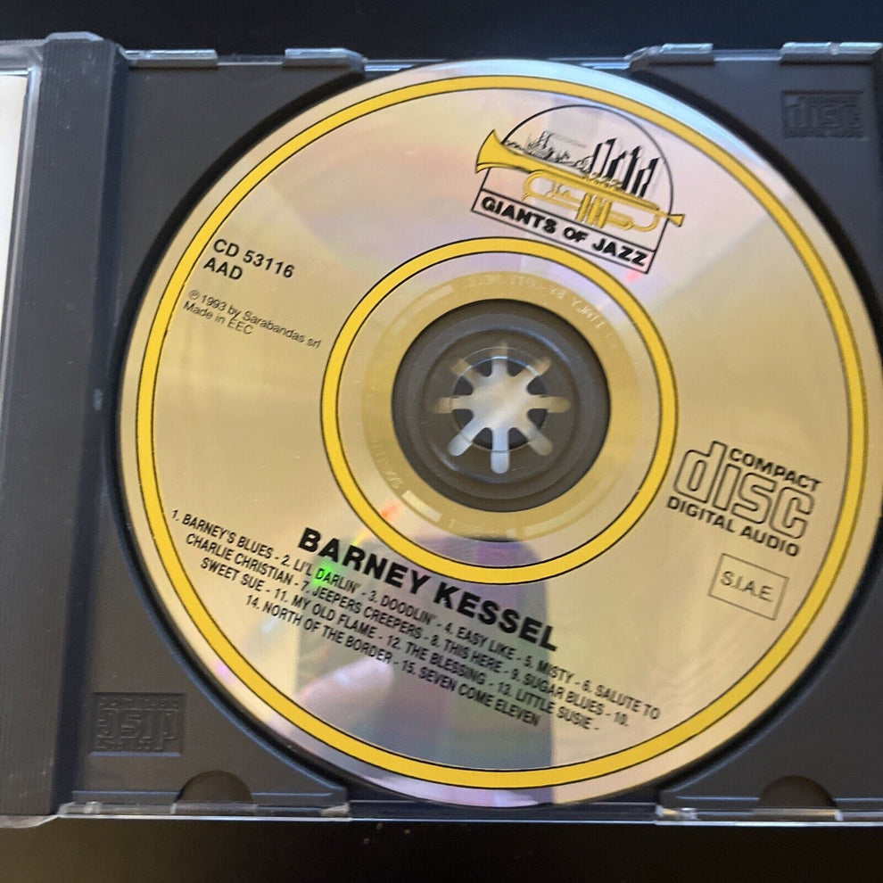 Barney Kessel by Barney Kessel (CD, 1993) – Retro Unit