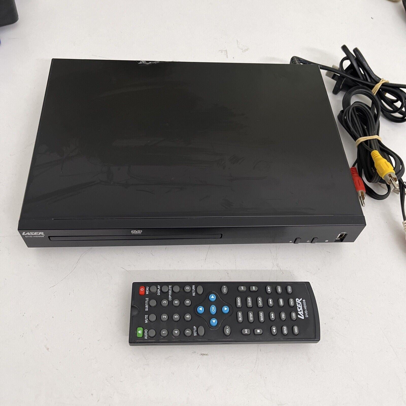 Laser Multi Region DVD Player DVD-HD008 with Remote – Retro Unit