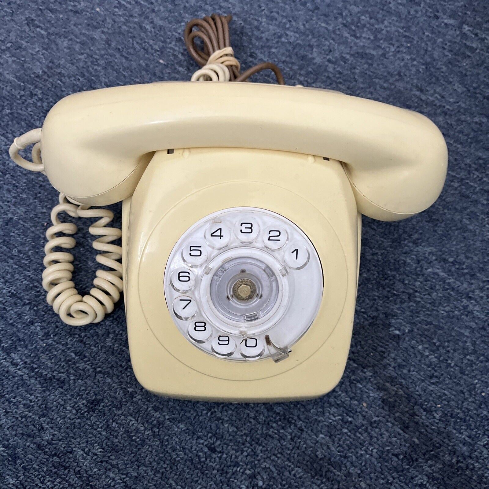 Vintage Telecom 802 Rotary Dial Telephone Landline – Retro Unit