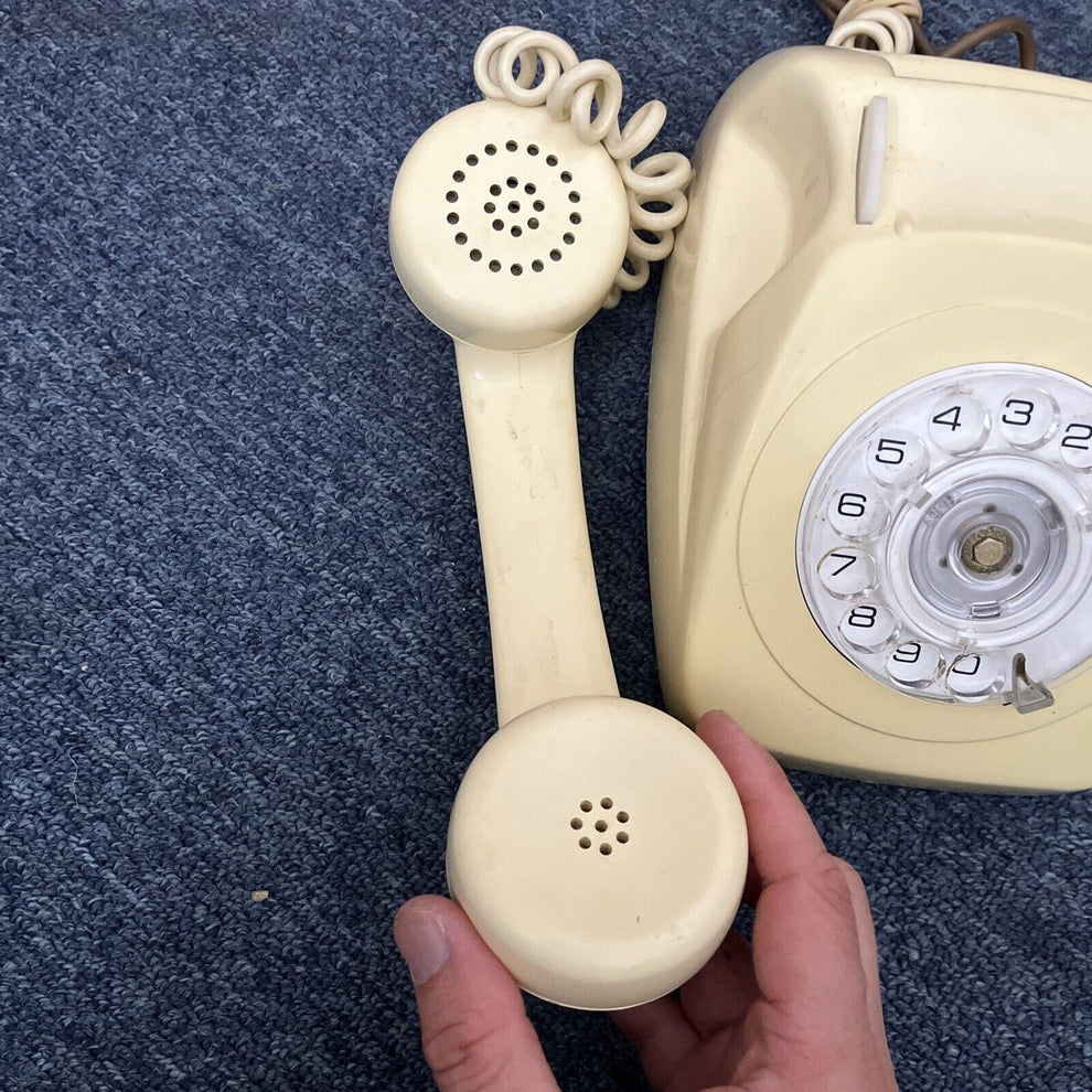 Vintage Telecom 802 Rotary Dial Telephone Landline – Retro Unit