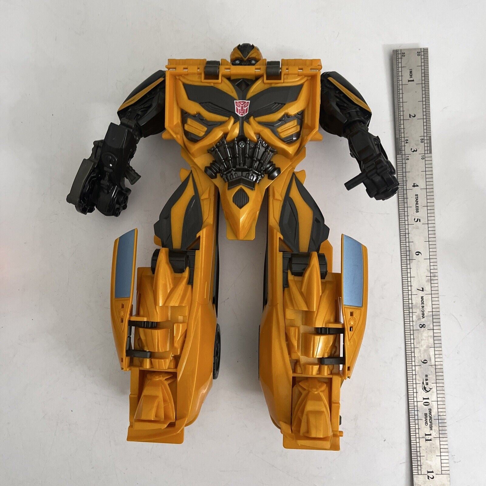 Bumblebee Transformers 11" Action Figure Hasbro Tomy Camaro Car V-2976 ...
