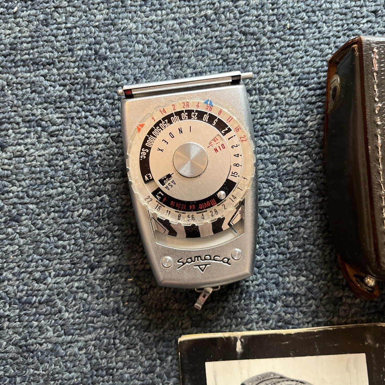 Vintage Samoca Electric Exposure Meter Model V Made in Japan – Retro Unit