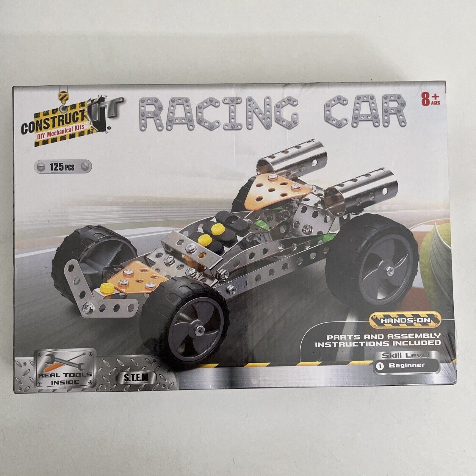 *New Sealed* RACING CAR Construct It! Construction Toy Kit Engineering ...
