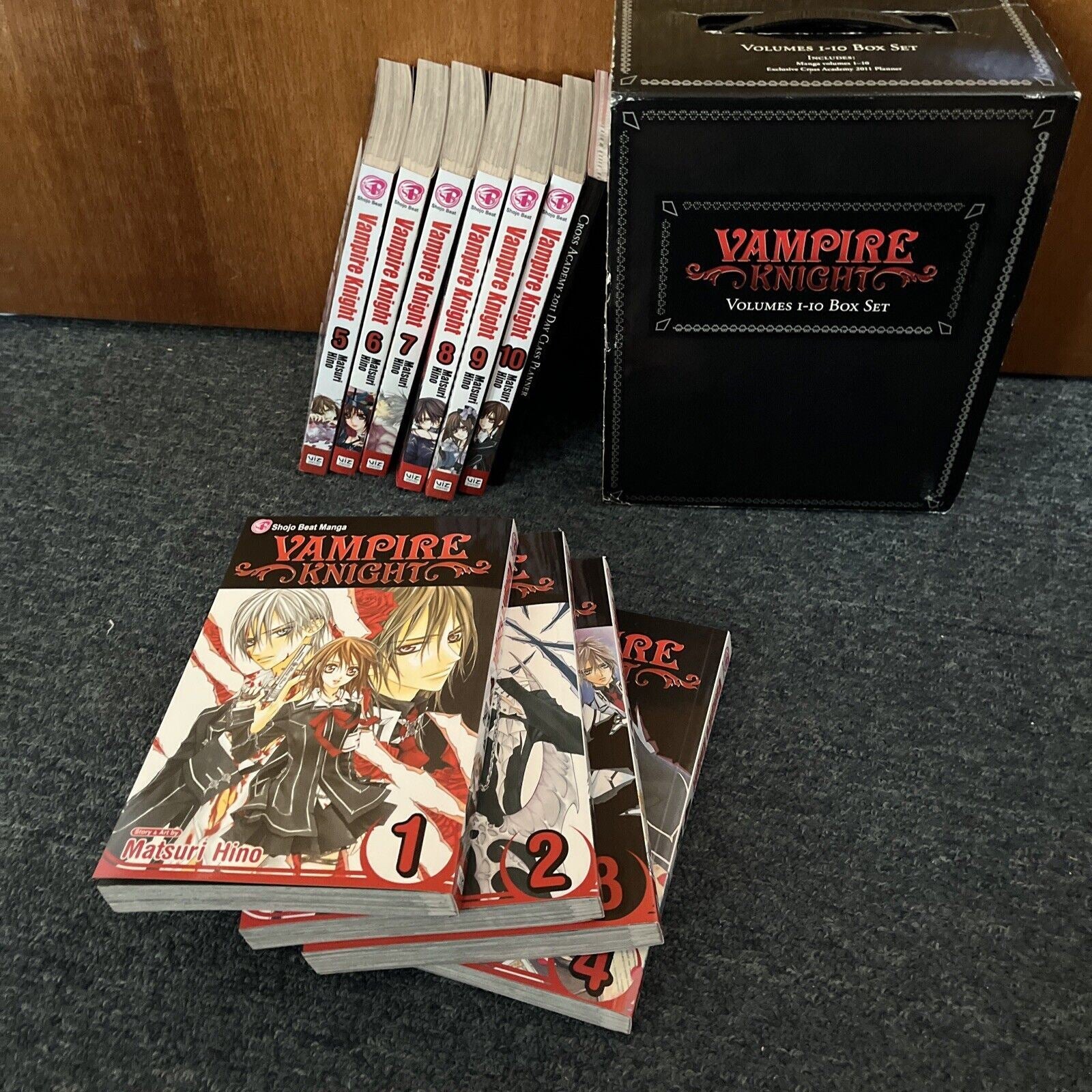 Vampire Knight Box Set by Matsuri Hino Manga Book (Paperback, 2010 ...