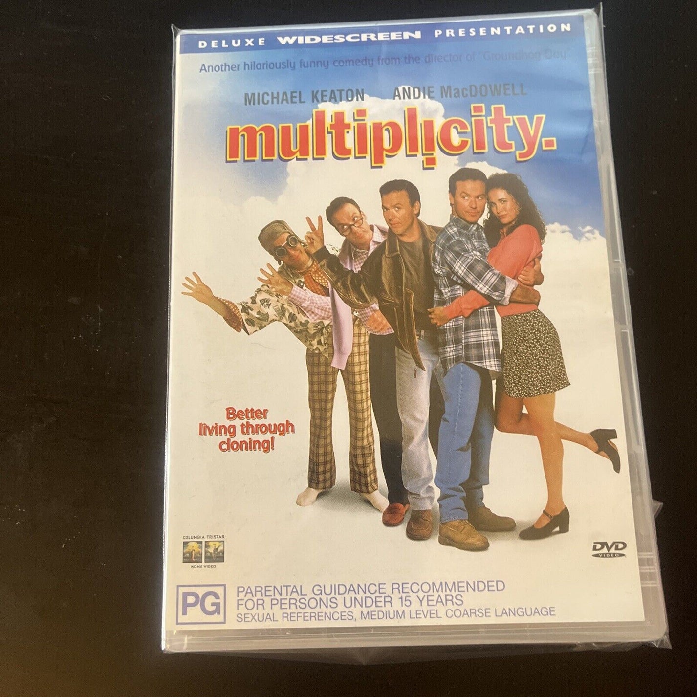 Multiplicity (DVD, 1996) Michael Keaton, Andie MacDowell NEW Region 4 ...