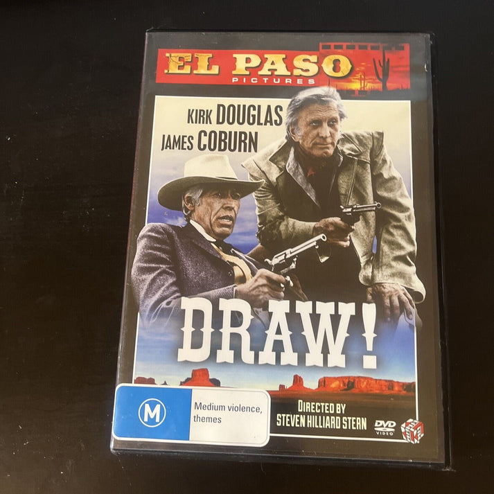 Draw! (DVD, 1984) Kirk Douglas, James Coburn, Alexandra Bastedo Region ...