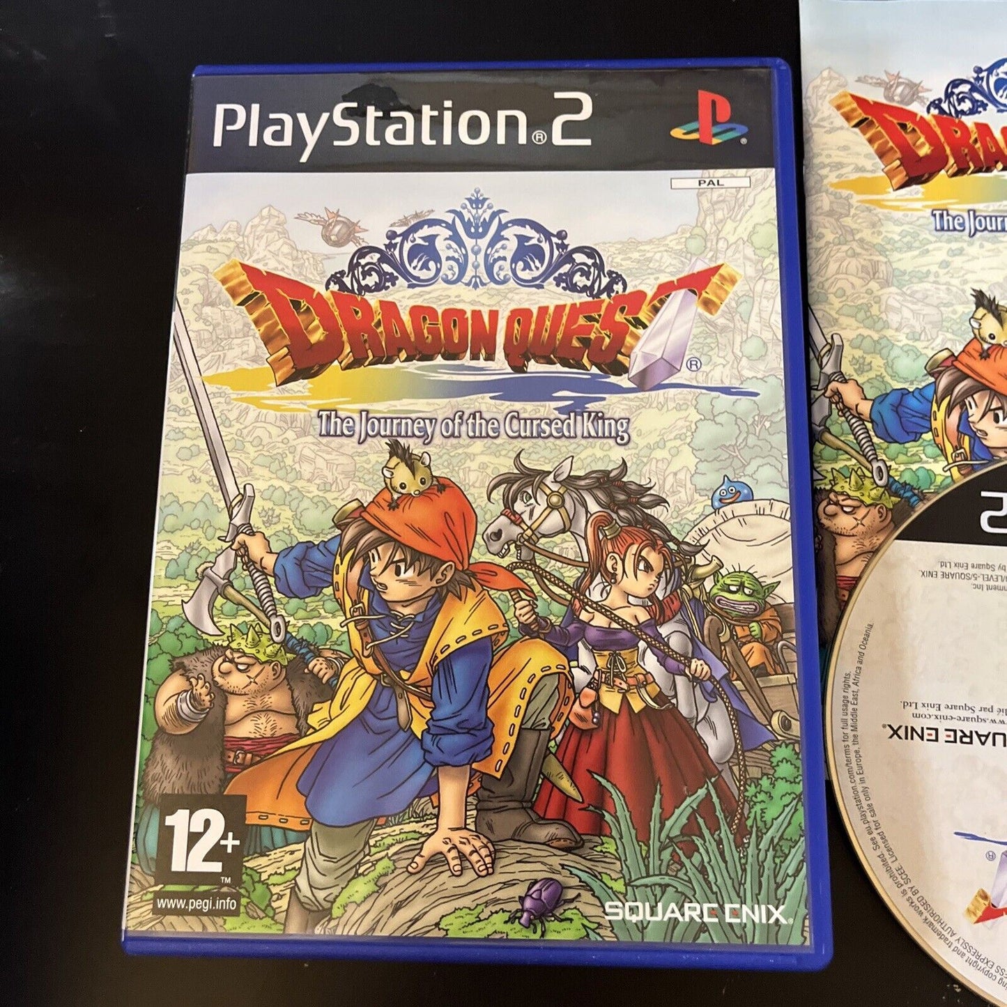 Dragon Quest: The Journey of the Cursed King Sony PS2 With Manual PAL ...