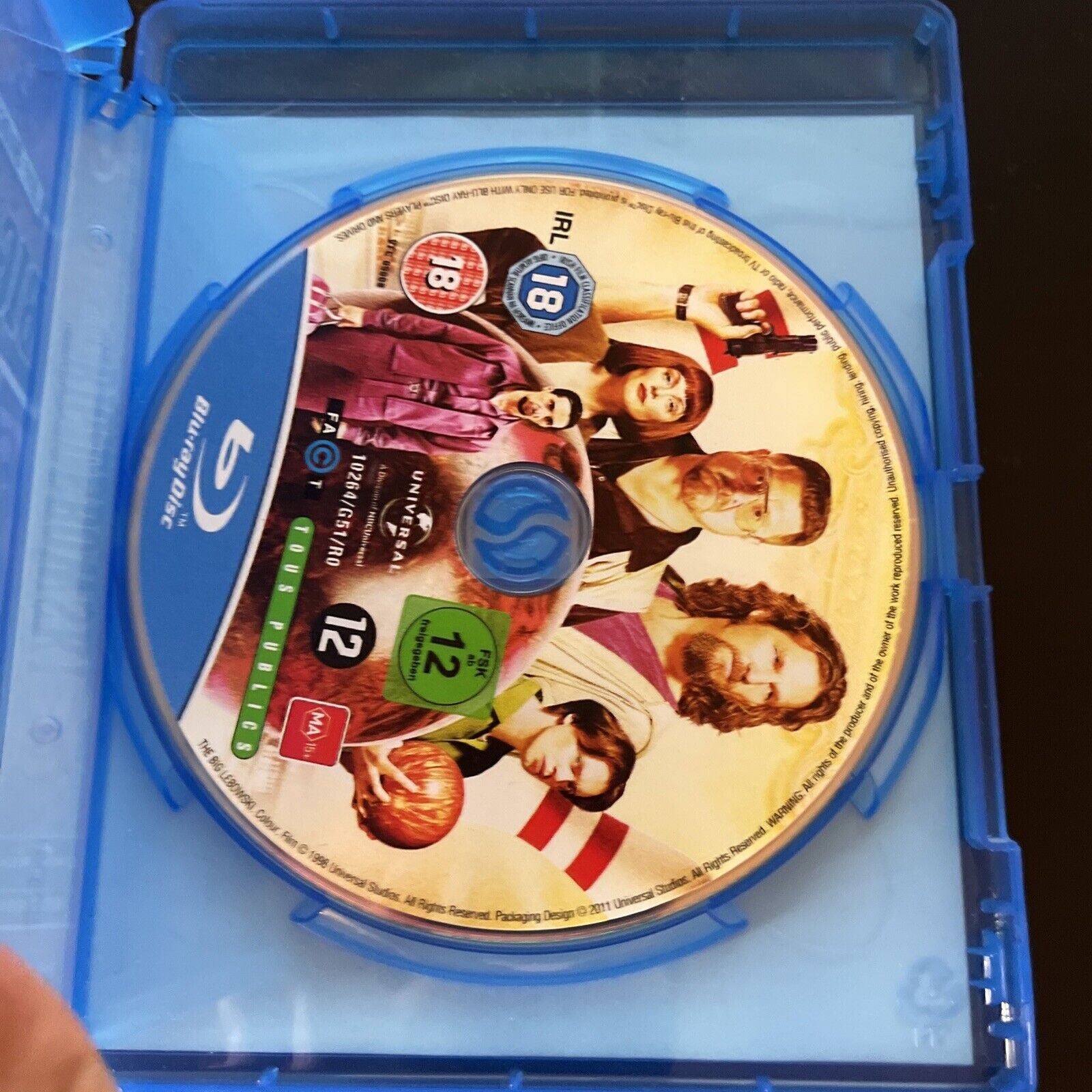 The Big Lebowski - Limited Edition (Bluray, 1998) Jeff Bridges, Region ...