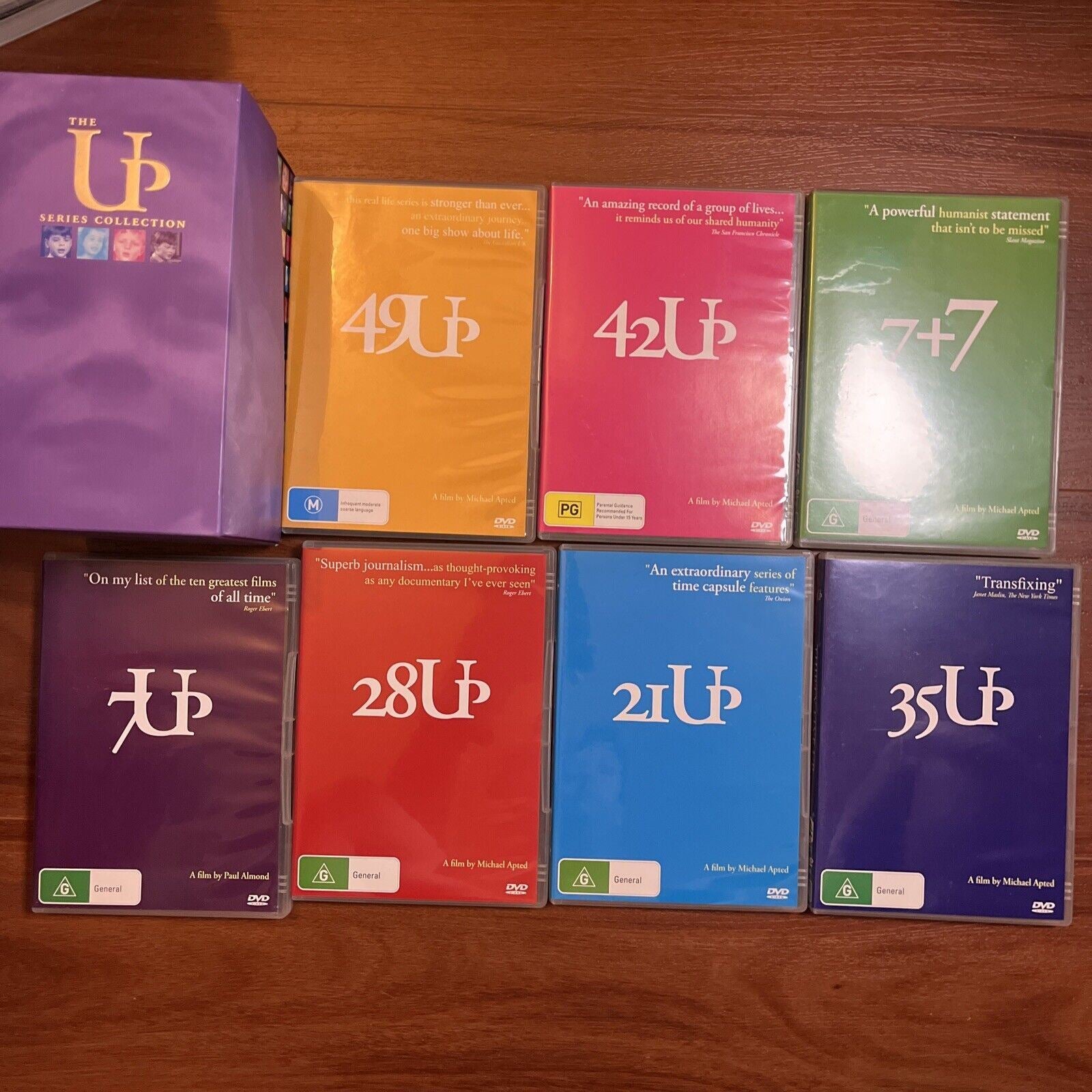 The Up Series Collection : Documentary (DVD, 2007, 7-Disc Box Set) Reg ...