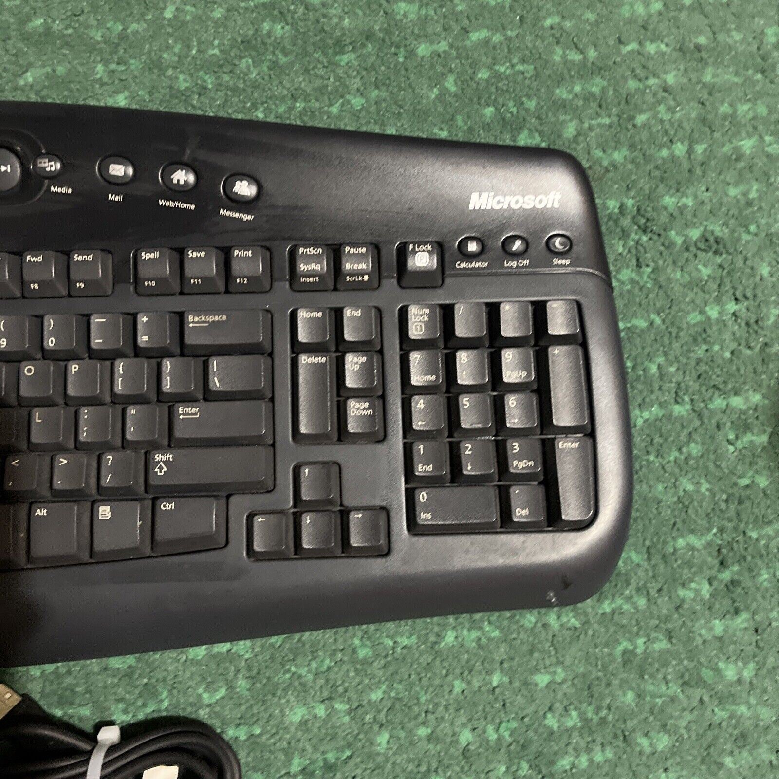 Microsoft Wireless Multimedia Keyboard 1.1 and Mouse Model 1025 – Retro ...