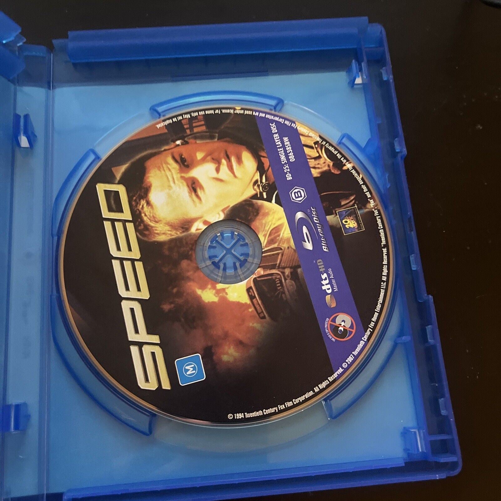Speed (Bluray, 1994) Keanu Reeves, Sandra Bullock Region B – Retro Unit