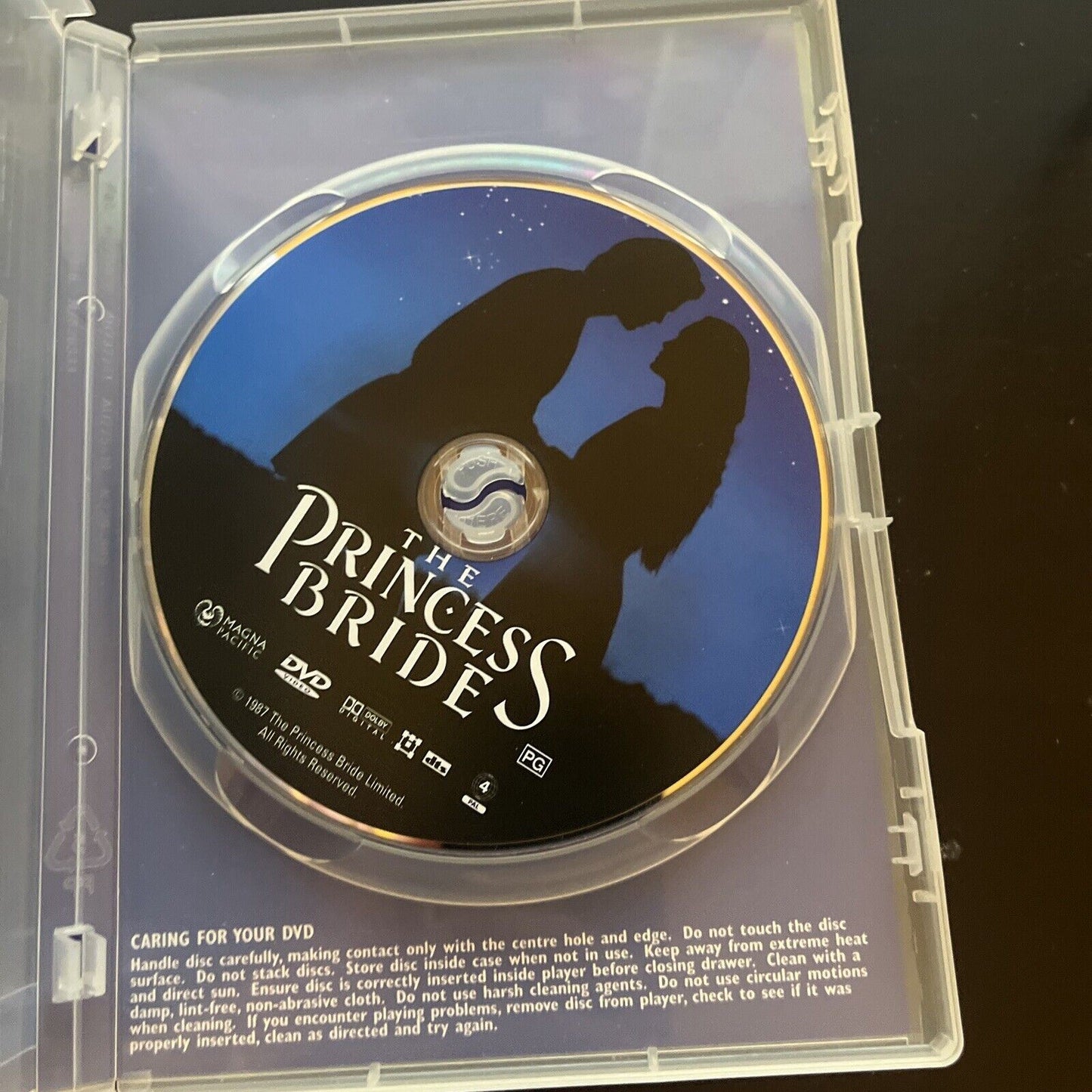The Princess Bride (DVD, 1987) Cary Elwes, Peter Cook, Peter Falk, Reg ...