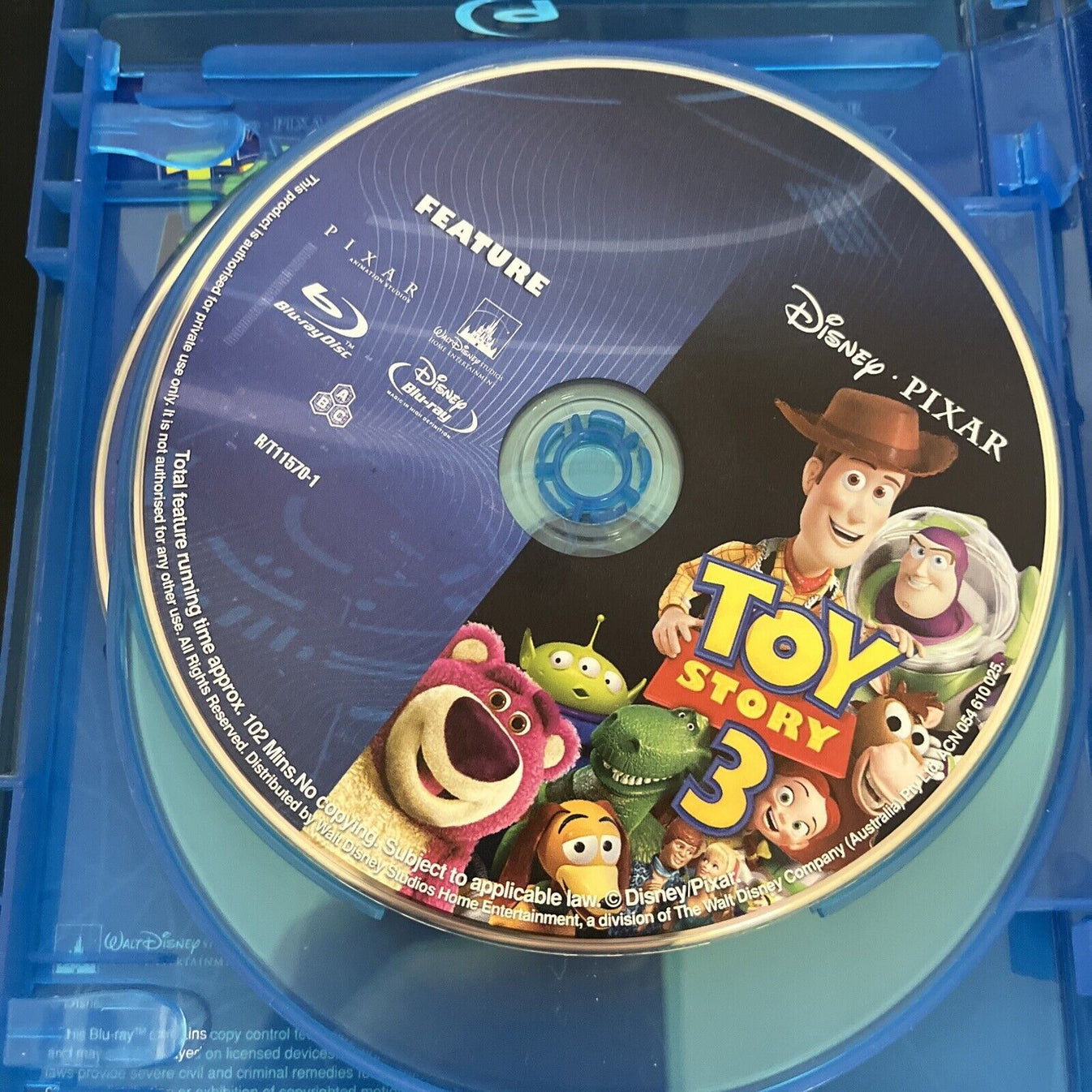 The Complete Toy Story Collection Toy Story 1,2,3 (Bluray, 4-Disc) All ...