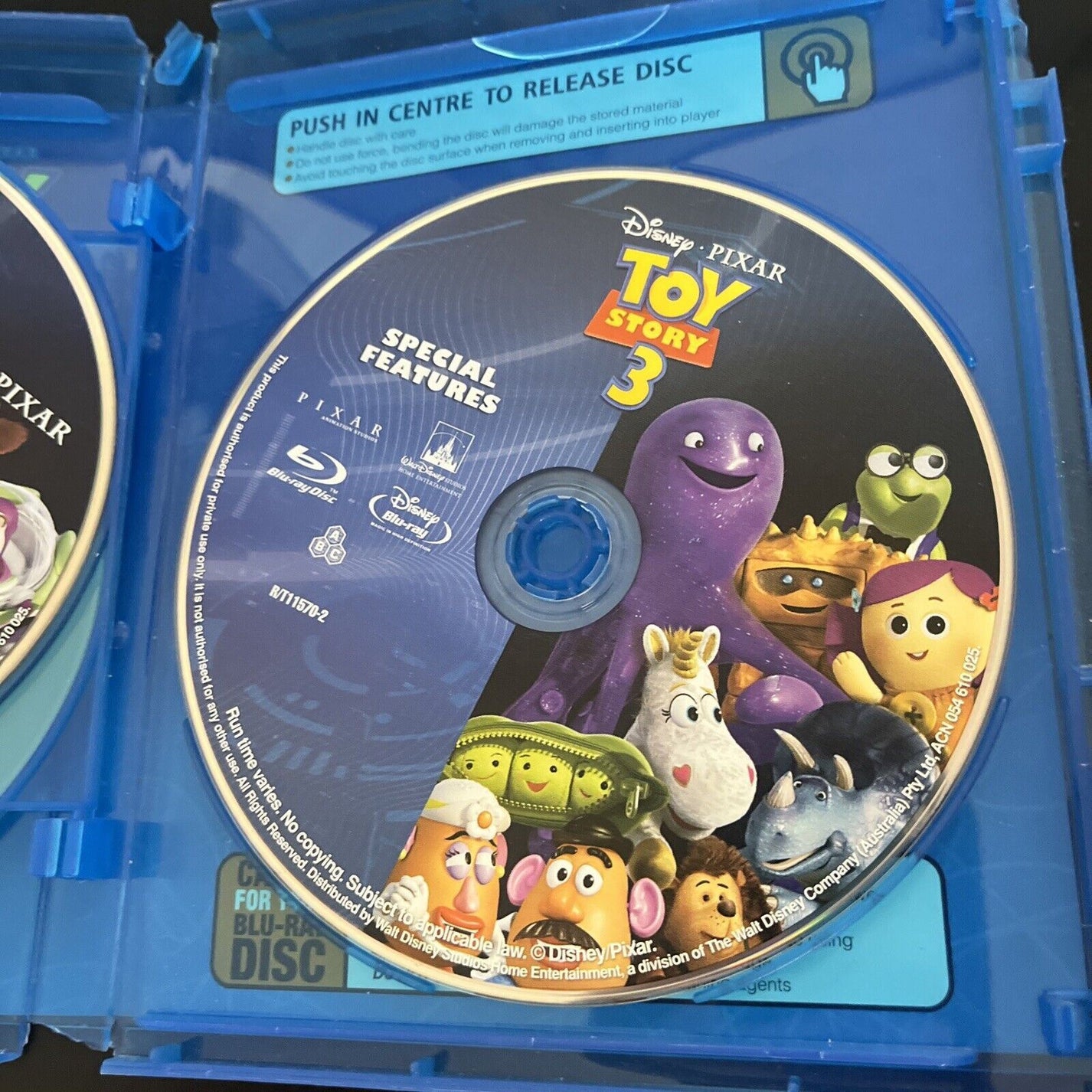 The Complete Toy Story Collection Toy Story 1,2,3 (Bluray, 4-Disc) All ...