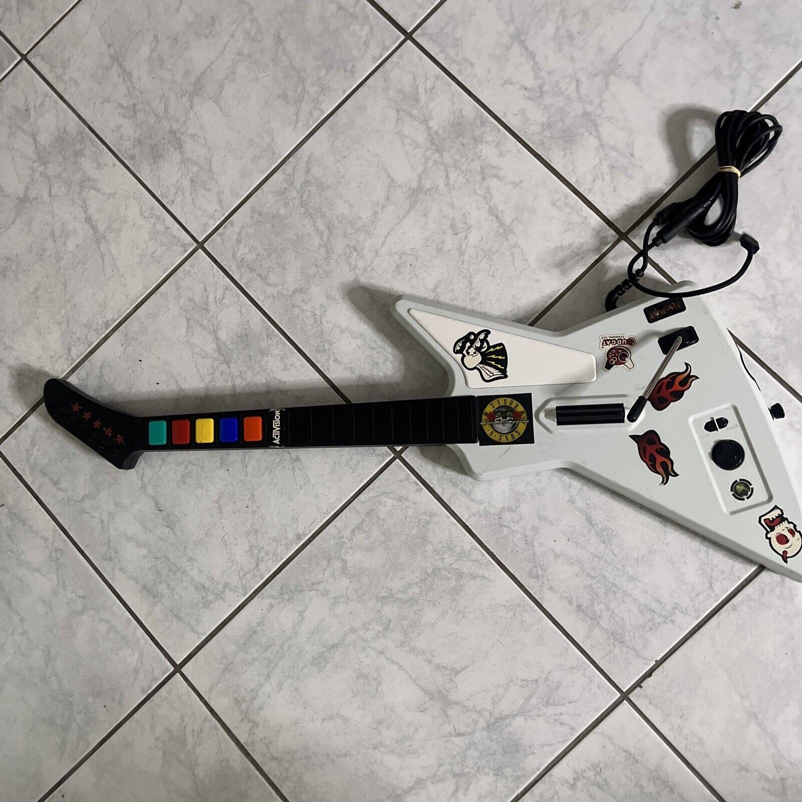 Guitar Hero Red Octane X-Plorer Guitar Controller for Xbox 360 model 9 ...