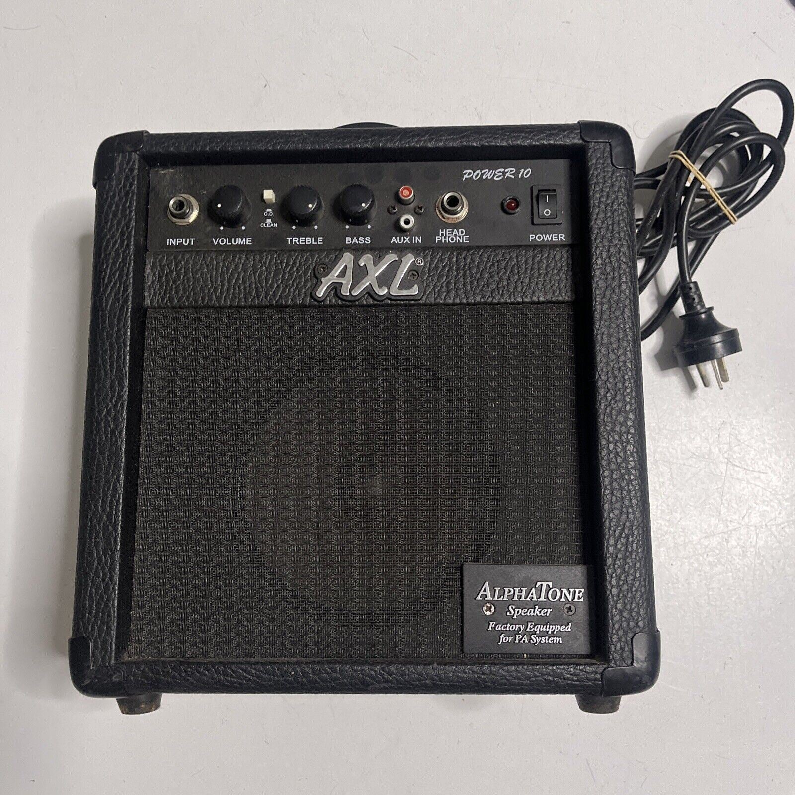 Axl Power 10 Alphatone Speaker Amplifier – Retro Unit
